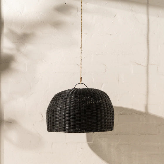 Natia Oversized Dome Light Shades Black - Pre Order – Mosshead Trading Co
