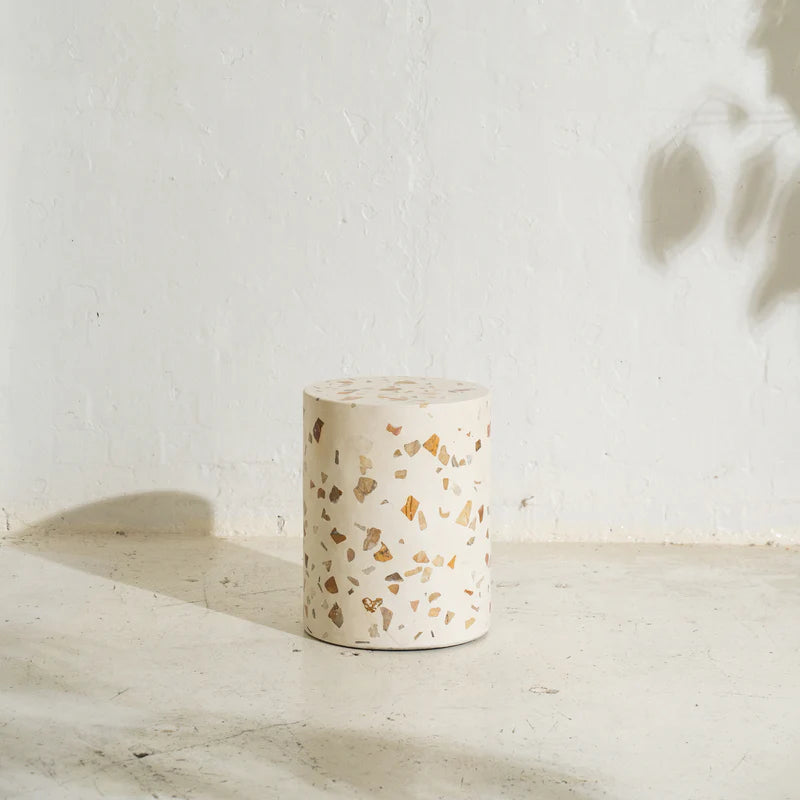 Illia Terrazzo Stool - Pre-order – Mosshead Trading Co