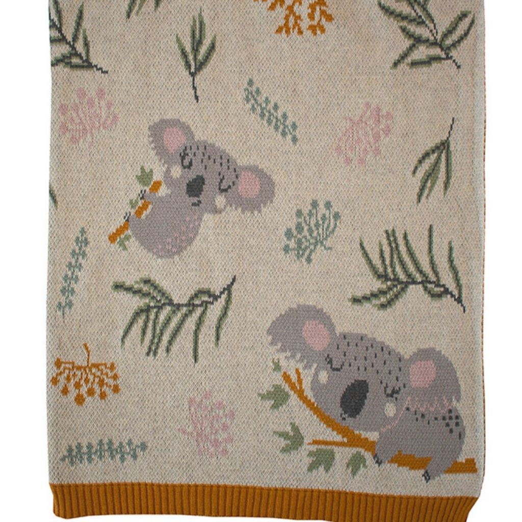 Indus Design Baby Blanket - Kimberley Koala Unisex – Mosshead Trading Co